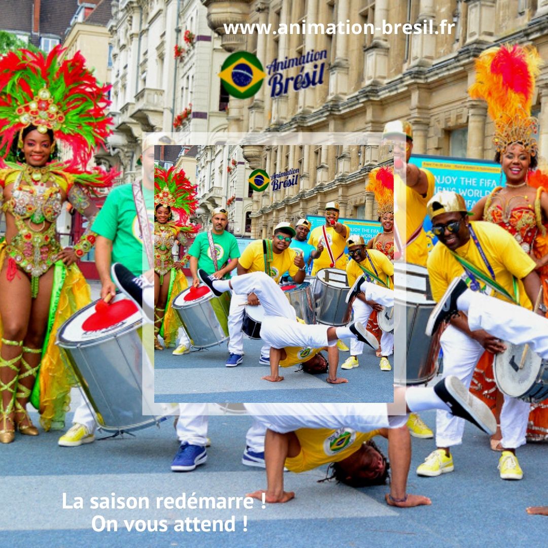 Carnaval Brésilien Lille - Cours Capoeira Lille